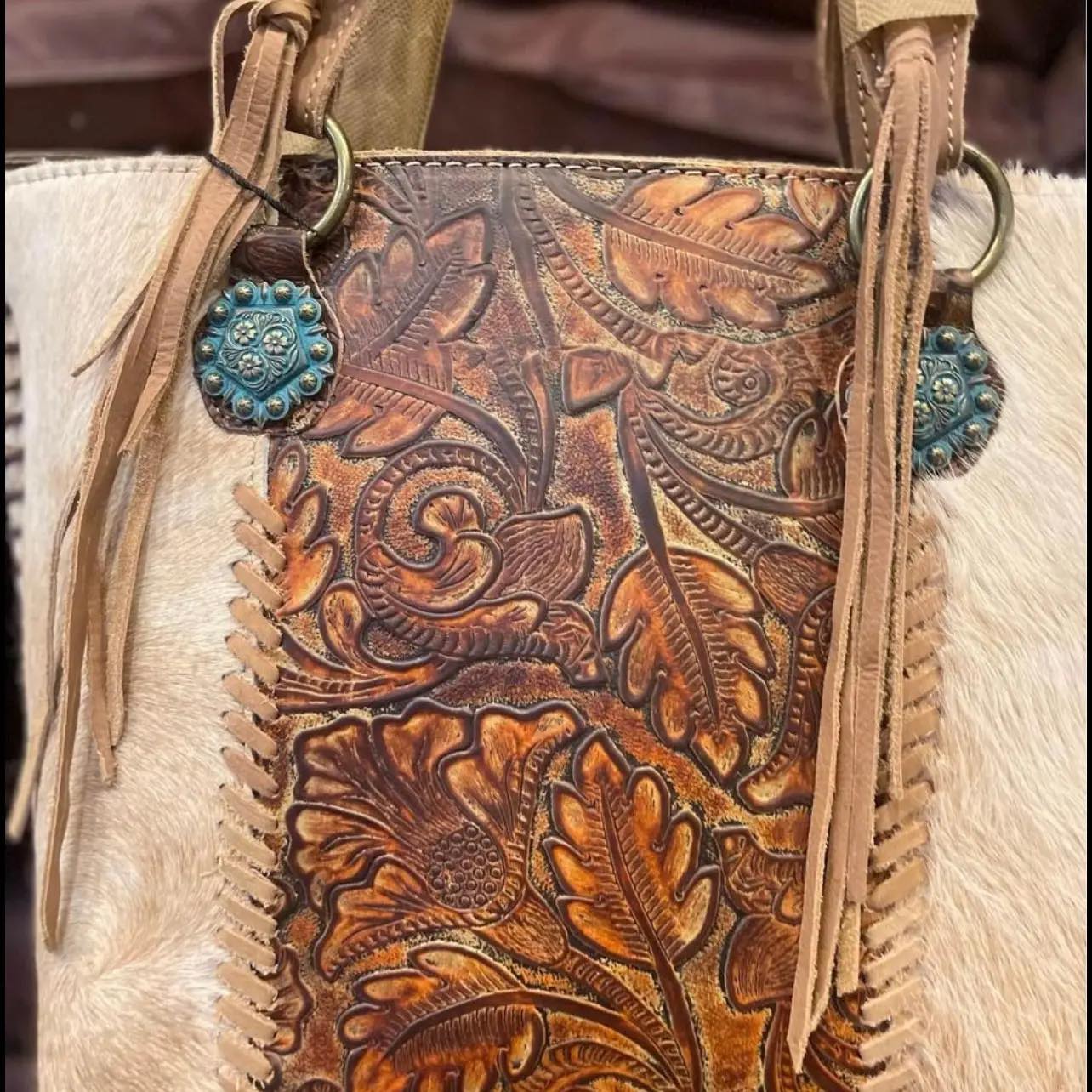 Hair On Hide Concealed Carry Purse – Freckle Face Farmgirl