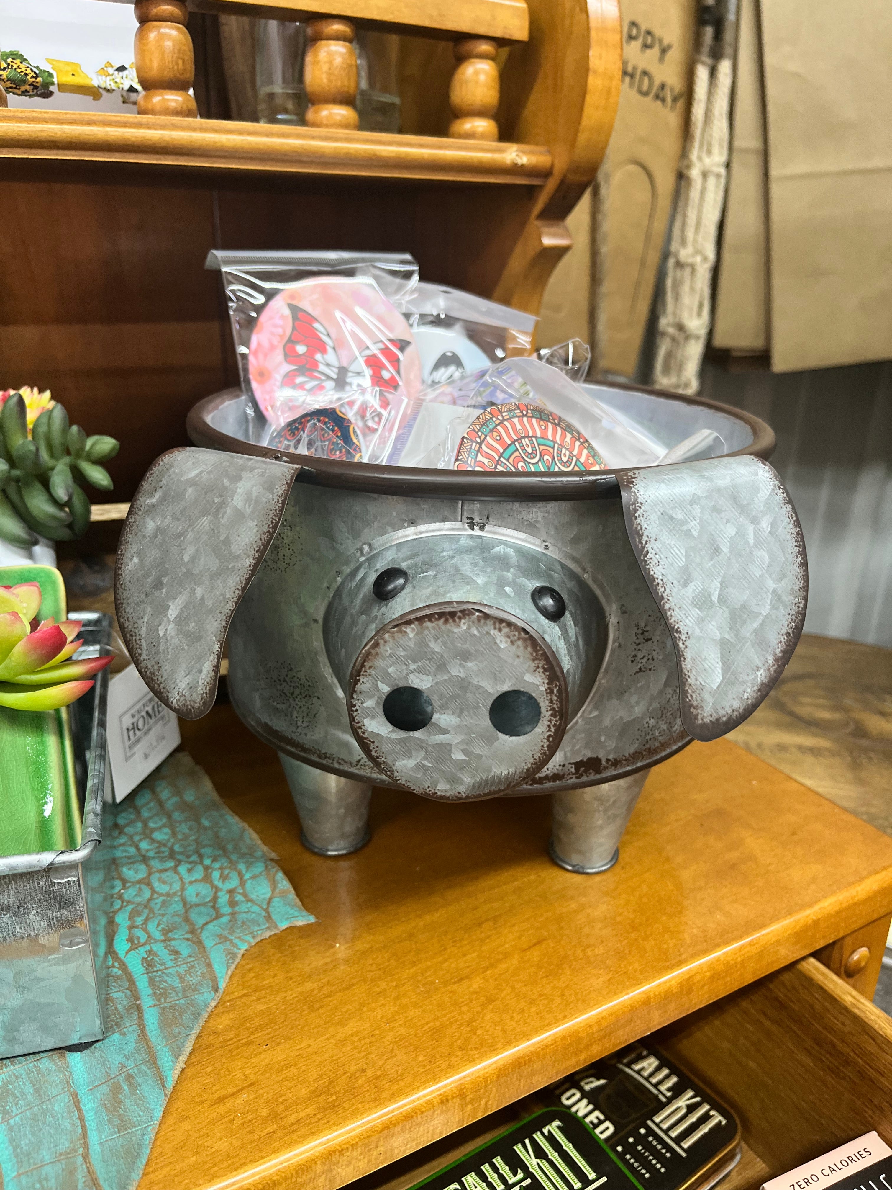 Pig Planters – Freckle Face Farmgirl